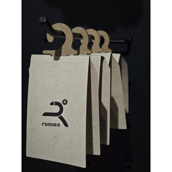 Quality Custom Printed Eco-Friendly Paper Shoe Hangers | Retail Display Hooks for sale