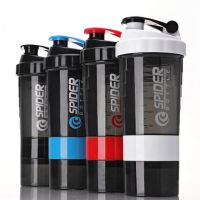china Personalized Three Layers Shaker Bottle WITH LID for GYM Fitness Sports Outdoor