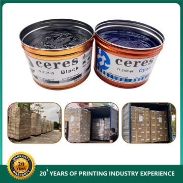 Quality Offset UV Letterpress Printing Ink MSDS Offset Press Ink Solvent Base for sale