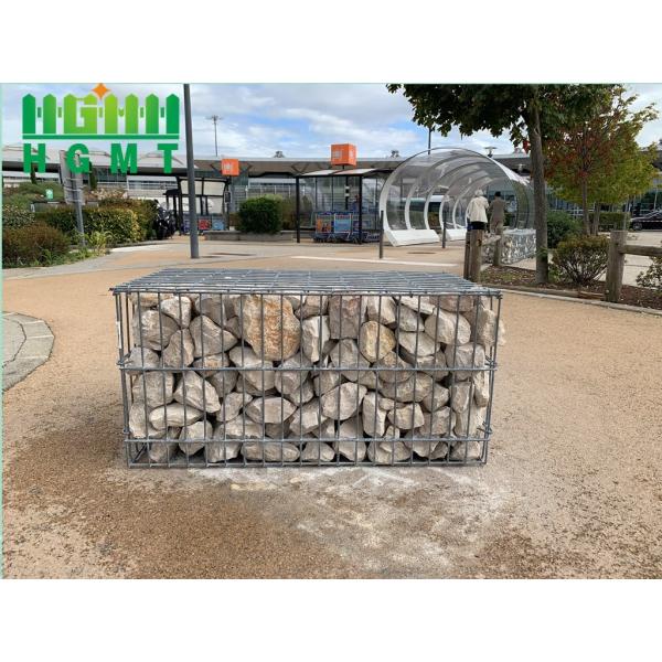 Quality Galvanized Metal 1m Gabion Wire Mesh Welded for sale