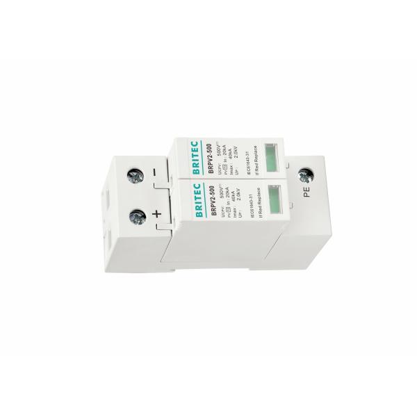 Quality 2P DC Low - Voltage Arrester Device Power Surge Protector For Solar PV System for sale