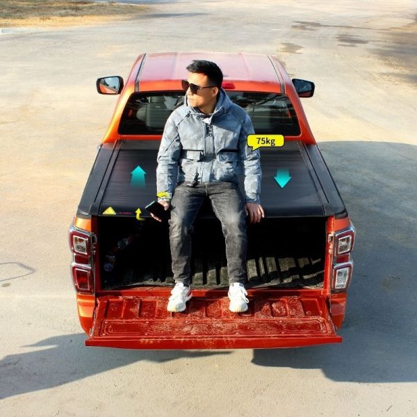 Quality Electric Retractable Roller Shutter Tonneau Lid Suitable for Jeep Gladiator JT for sale