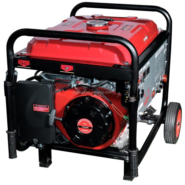 Quality On-Site Welding 7.5kva 7.5kw 20-300a Adjustable Gasoline Engine Driven Welder for sale