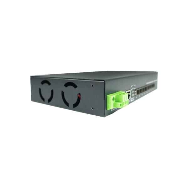 Quality 8 Port 10G Managed Network Switch Layer 3 Fiber Switch For ISP / Enterprise for sale