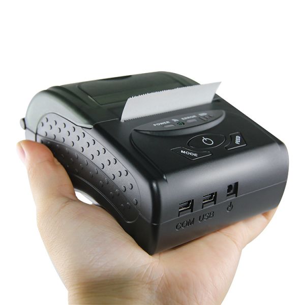 Quality Black ESC TSPL Command POS Receipt Printer 12x24 Bluetooth With USB Charge for sale