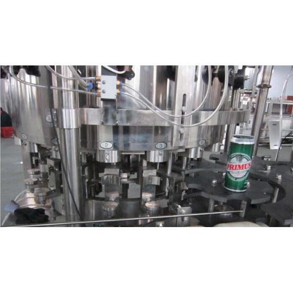 Quality 2.2KW Beer Can Filling Machine Pneumatic Control Beer Can Sealing Machine for sale