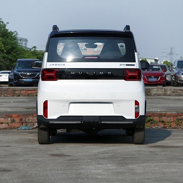 Quality New Energy Mini EV Car 2024 Wuling Hong Guang Macaron 4 Seats Electric Auto for sale