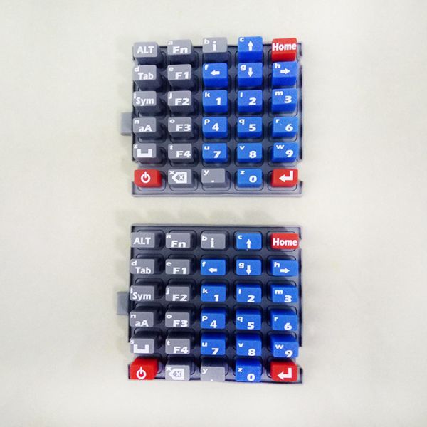 Quality Customized Mold Silicone Rubber Button Electronic Power Supply OEM Button for sale
