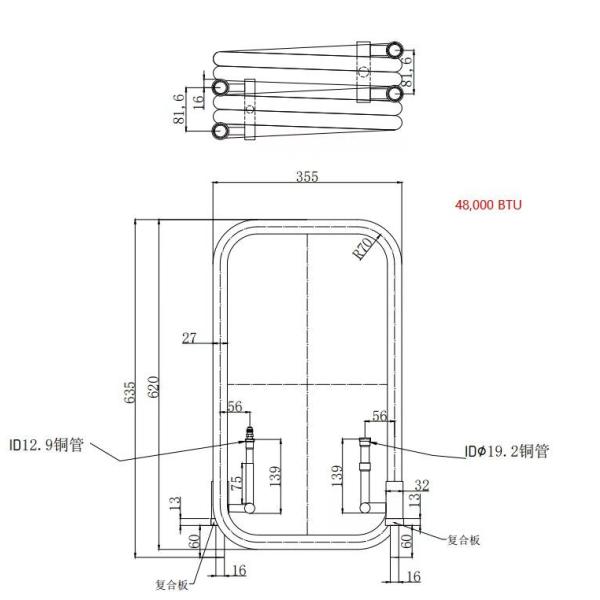 Quality Customized Titanium Condenser / Heat Exchanger Coil Tube For Cooling The for sale