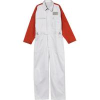 Quality White Red Mosaic Spliced One Piece Suit for sale