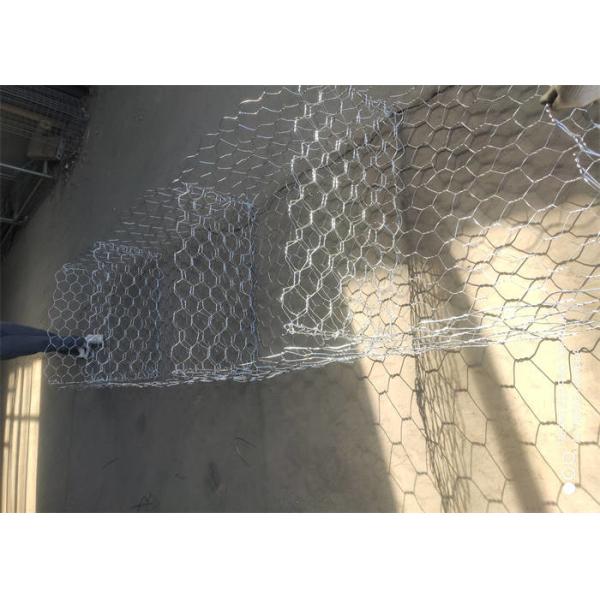 Quality Metal Galvanized Gabion Basket Gabion Mesh Roll High Tensile Strength for sale