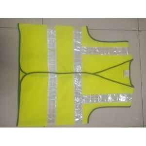 Quality High Visibility Safety Vest with EN471 Class2 Reflective Tape and Up To 1000 for sale