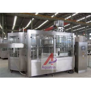 Quality Plastic Bottle 1.8KW Carbonated Drink Filling Machine Electric Driven for sale