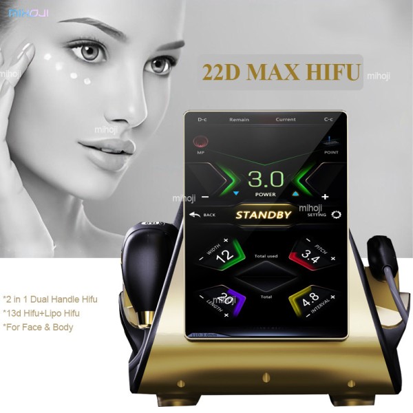 Quality Hifu 22D MAX Machine Multi 13d Hifu Machine And RF Lipo 7d Hifu For Face And Body for sale