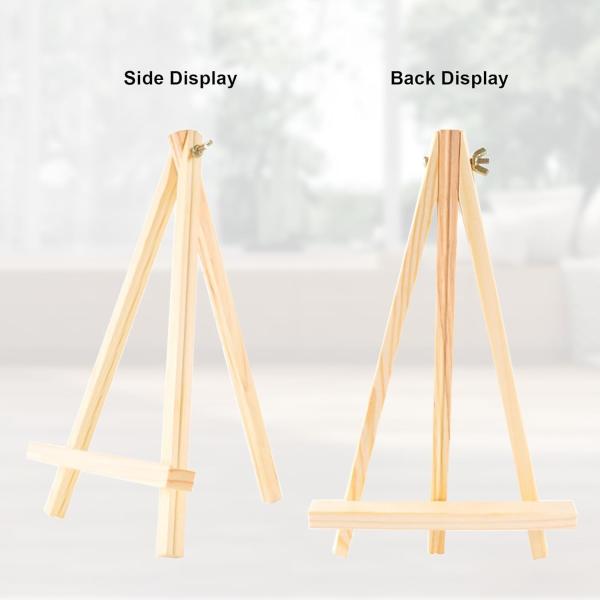 Quality Multi Purpose Wooden Easel Display Stand A Frame Tabletop Art Display Easel Mini for sale