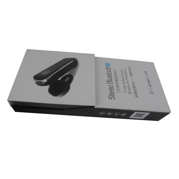 Quality Custom 157gsm Rigid Paper Boxes Bluetooth Earphone Packaging CMYK for sale