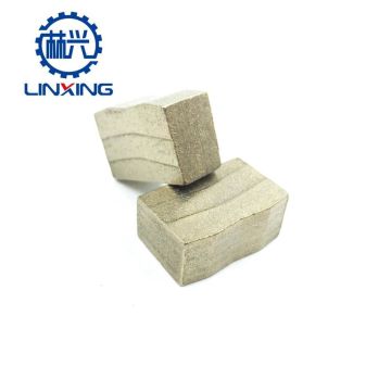 Quality LINXING Diamond Segments for Granite Cutting 900mm-4200mm and Taper Segment for sale