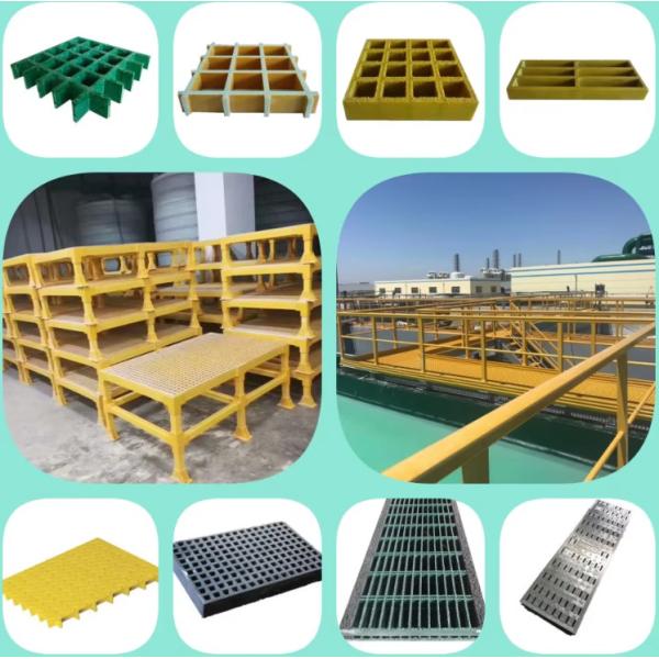 Quality Popular fashion building materials FRP GRP grating FRP tree grate Grille cover for sale