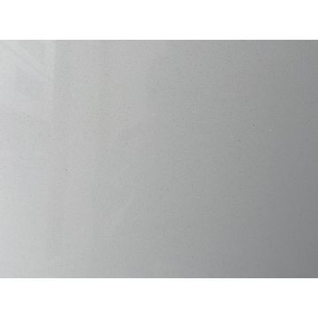 Quality High Density White Shimmer Quartz Stone Slab For Kitchen Countertop for sale