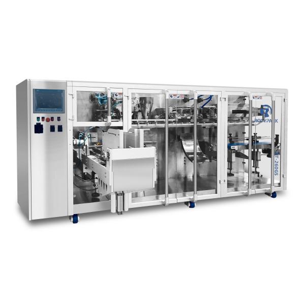 Quality Automatic Premade Pouch Packing Machine 30 - 60 Bags / min for Salad Ketchup Mayonnaise for sale