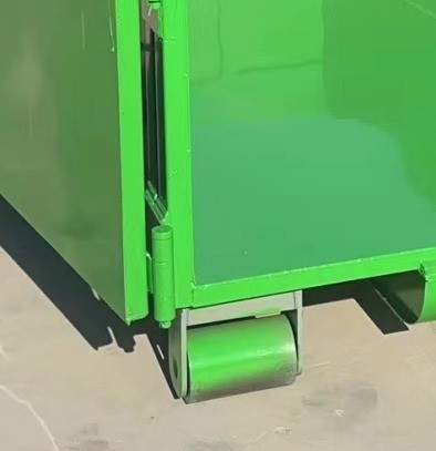Quality Anti Corrosion Steel Roll Off Dumpster 20 30 40 Yard For Roofing And Landscaping for sale