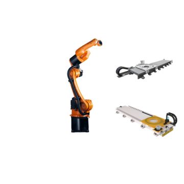 Quality 6 Axis KUKA KR 8 R1620 Arc HW Industrial Palletizing Robot Arm With Gripper And for sale