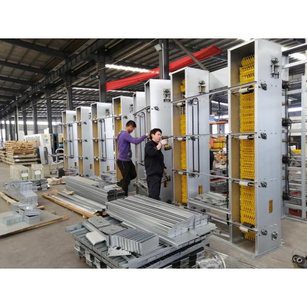 Quality Chicken Layer Automatic Egg Collection System H Type 4  Tier Steel Material for sale