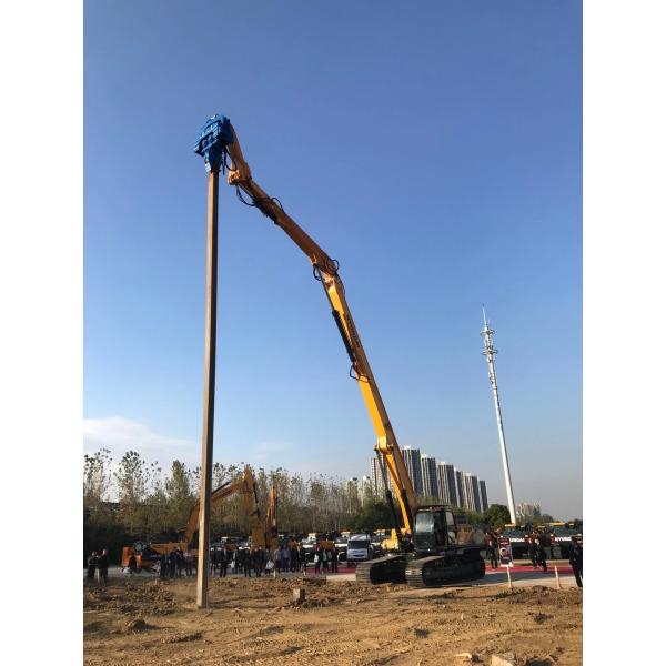 Quality Excavator Mounted Sheet Pile Driving Machine Steel Vibro Hammer for sale
