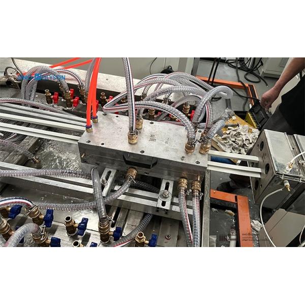 Quality 38CrMoALA Plastic Extrusion Production Line For PVC WPC Panel By Sino Holyson for sale