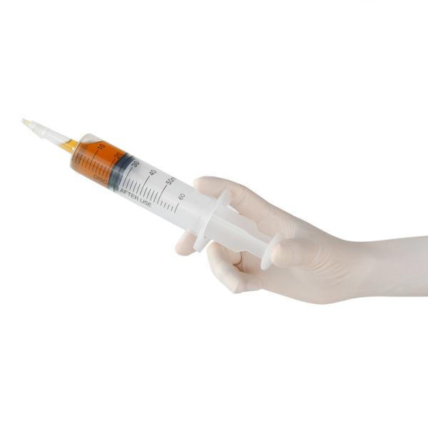 Quality EN374 Latex Medical Examination Disposable Hand Gloves No Leakage for sale