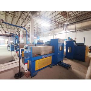 24D Single Block Wire Drawing Machine , Pneumatic Brake SGS Wire Making ...