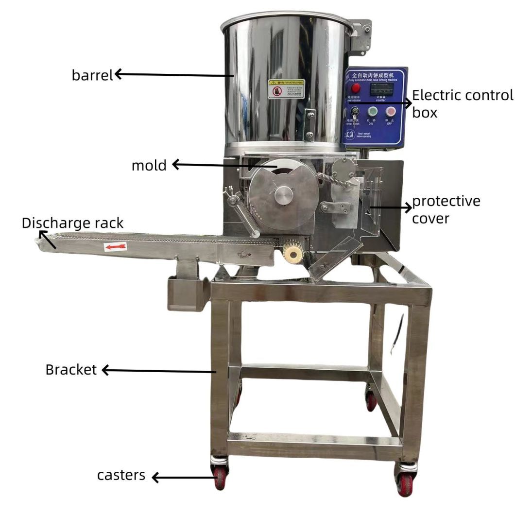 High Quality Chicken Nuggets Forming Processing Machine Chicken Nuggets Forming Machine