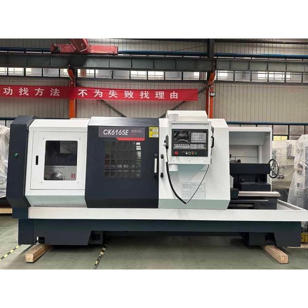 Quality CK6165E CNC Flat Bed Lathe: High Rigidity for Heavy Roughing & Precision for sale