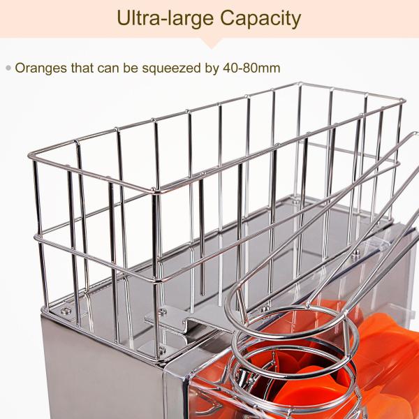 Quality Orange Juice Processing Machine / Fruit Juice Extractor For Supermarket for sale
