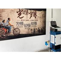 China High Productivity and speed double epson dx-10 nozzle digital wall printing machine for wall usage 2 years for sale