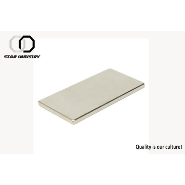 Quality Thin Neodymium Permanent Magnets N52 Grade Neodymium Magnet 40 x 20 x 2mm for sale