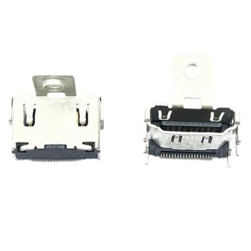 Quality 0.5AMP STD HDMI Jack Connector HDMI Socket Replacement RA AF SMT for sale