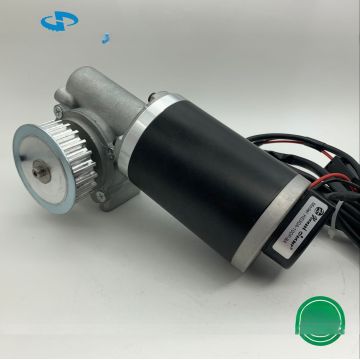 Quality 63WG.63ZYT 12V 24V DC Worm Drive Gear Motor Option with Optical Encoder 100cpr for sale