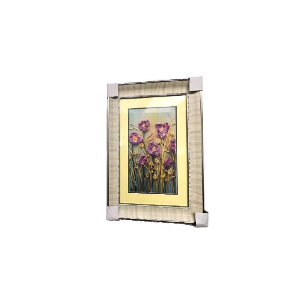 Quality Square Decor Gold Framed Wall Art For Bedroom 500 x 700mm Contemporary for sale