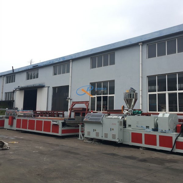 Quality Waterproof Wood Plastic Composite PVC Door Panel Production Line for sale