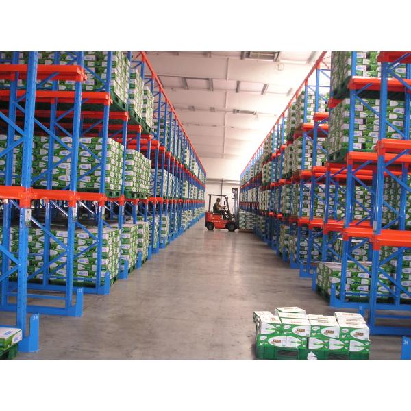 Quality Customized Warehouse Drive In Drive Through Racking System For Cold Storage for sale