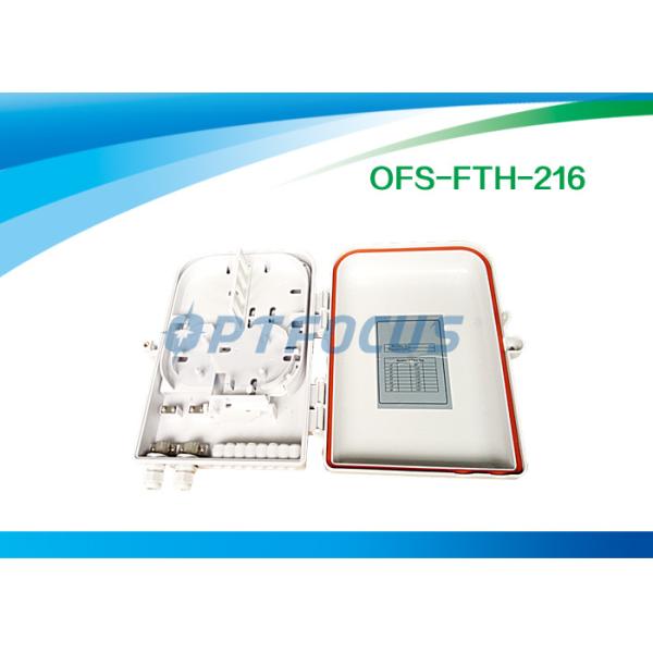 Quality Outdoor 16 ports Fiber Termination Box SC Adapter FTTH Access Network for sale