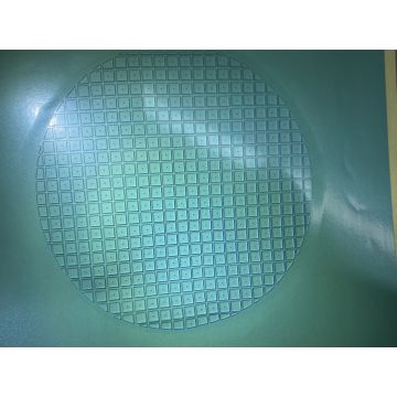 Quality Quartz / Borosilicate UV Glass Plate Punching Holes 4.4 X 4.4 X 0.5mmt for sale