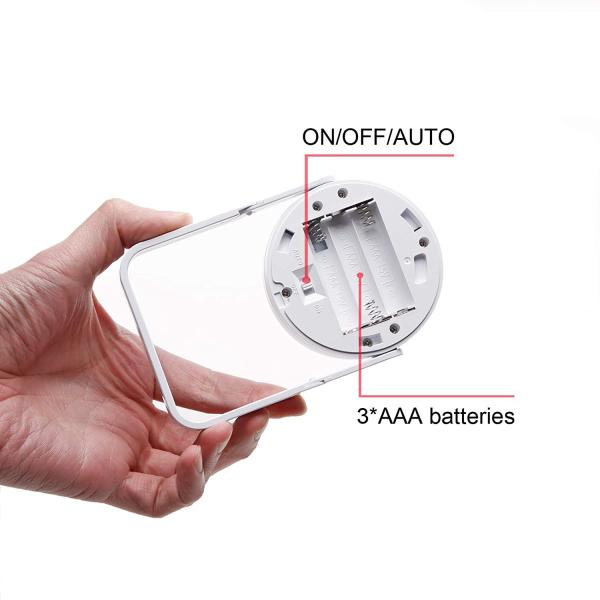Quality Modern 6pcs SMD Motion Sensor Hallway Night Light / EMC Battery Led Pir Light for sale