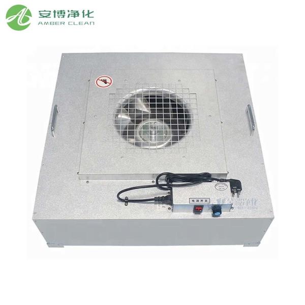 Quality Custom Size Galvanized Steel FFU Fan Filter Unit with HEPA Filter for sale
