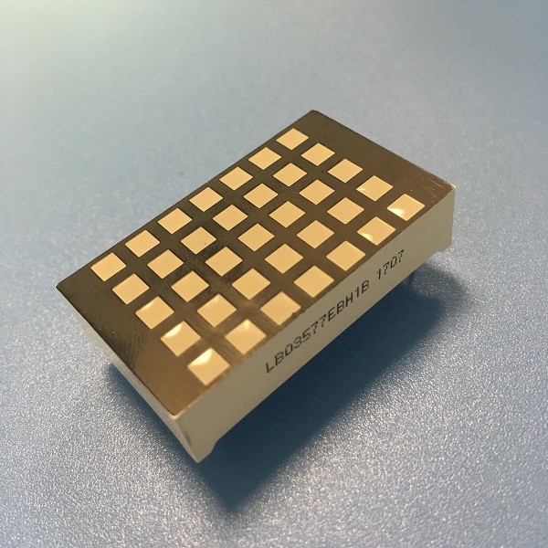 Quality Ultra Blue 3mm 5X7 Dot Matrix Led Display Row Cathode For Elevator Position for sale