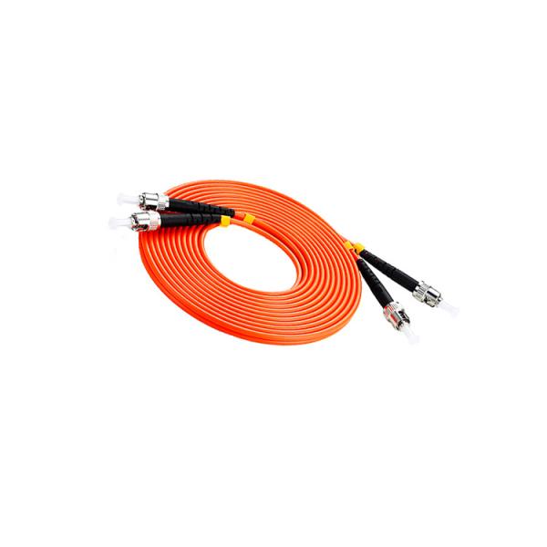 Quality Orange OM1 FC To FC Patch Cord Duplex Multi Mode With Network System for sale