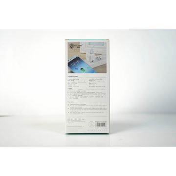 Quality Spot UV / Lamination Data Cable Packaging Box Foldable Packaging Box With Tray for sale