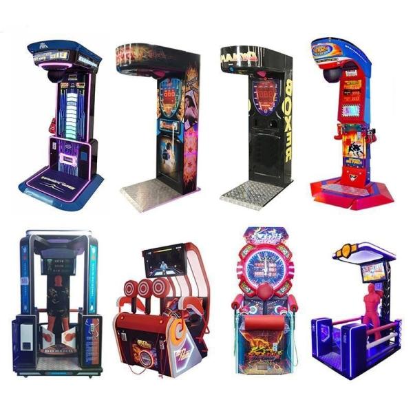 Quality Amusement Park spider Boxing Punch Machine Smart Music UK Plug Customized for sale