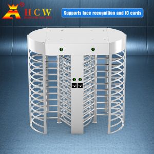 Quality HCW Full Height Turnstile with 120° Full Height Movement ISO 9001/CE Certified for sale